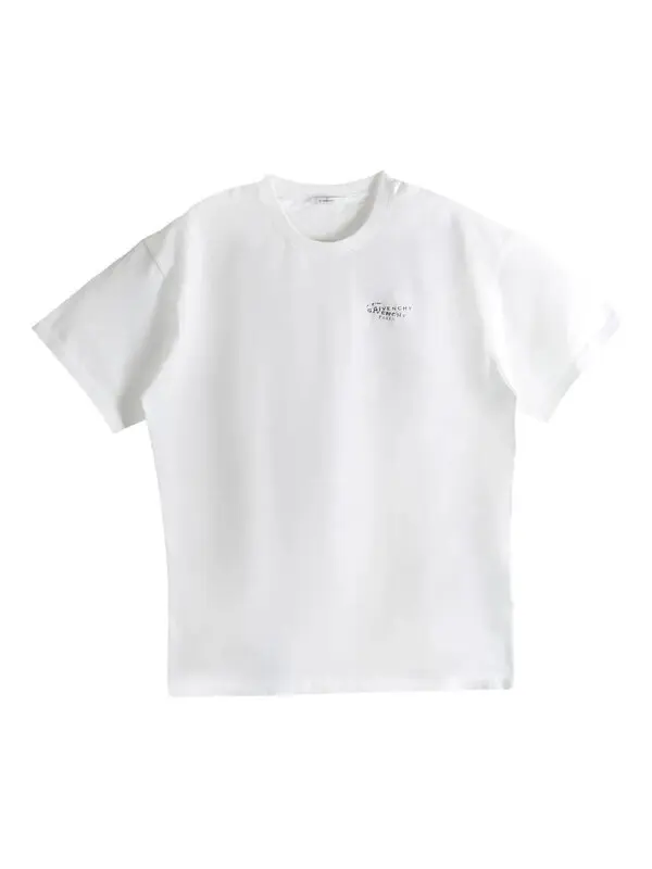 Givenchy T-shirt In Cotton With Stamp Print