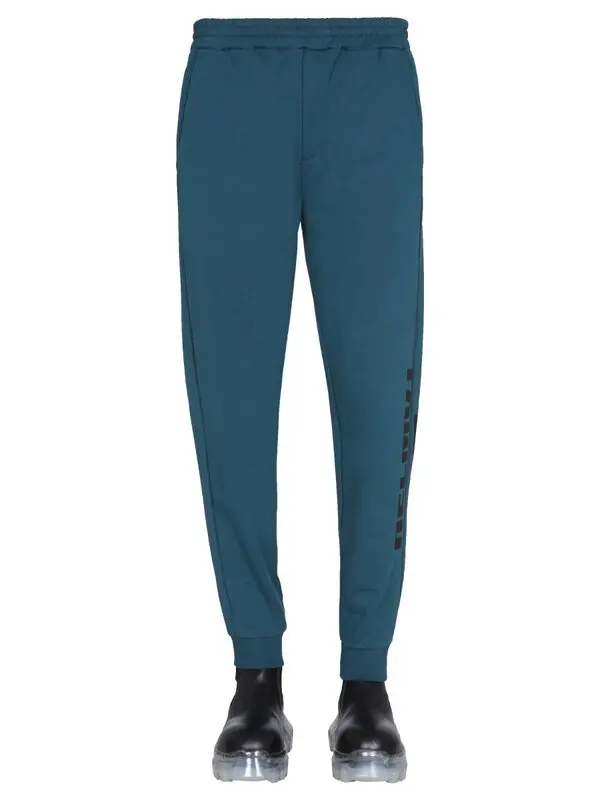 Helmut Lang Mini Jogging Pants With Logo Print