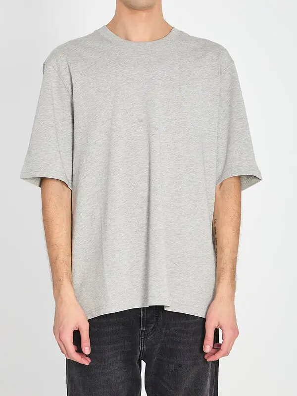 AMI Paris Big Embossed T-shirt For - Griscendre