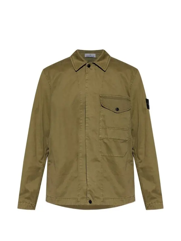 Stone Island Mini Shirt Collection Ss26 - Miltrgren