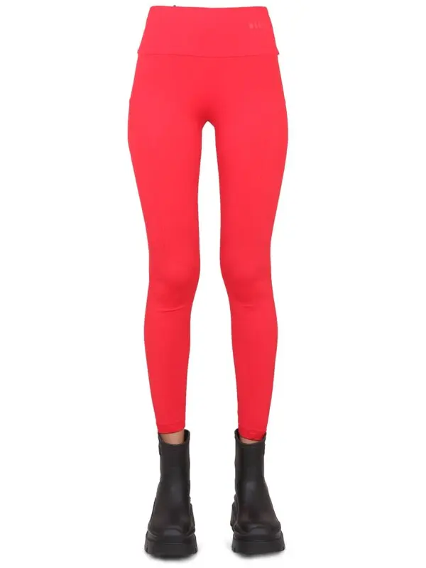 MSGM Logo-embellished Leggings For