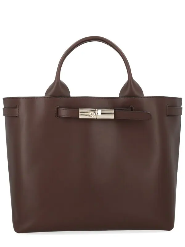 Longchamp Le Smart L Handbag In Leather