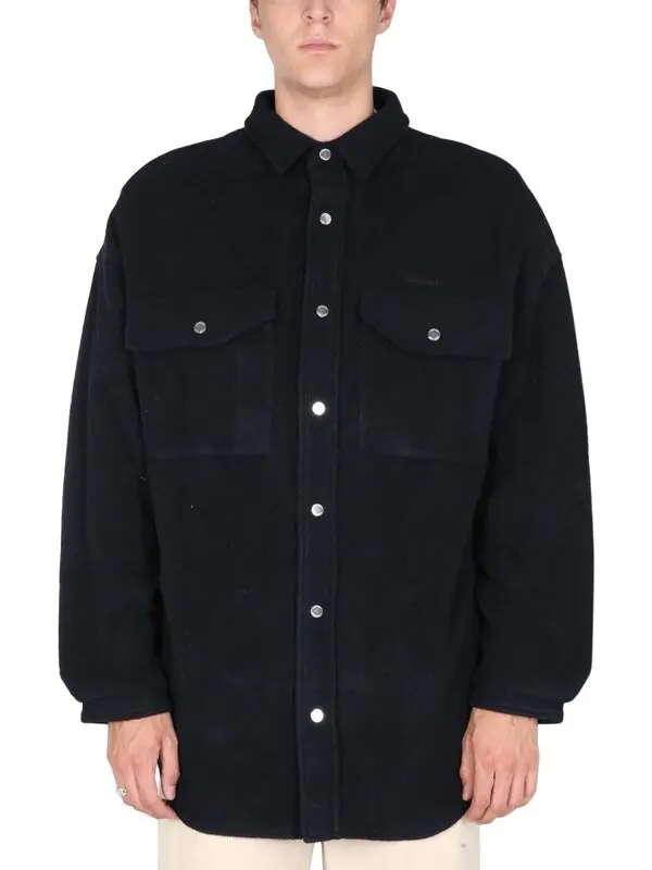 AMBUSH Press-stud Shirt Jacket - Blue