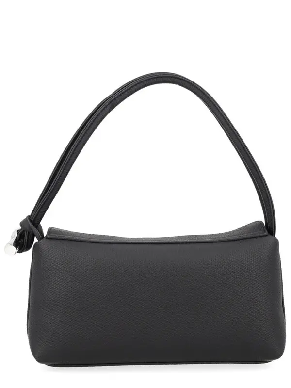 Longchamp Mini Leather Handbag - Black