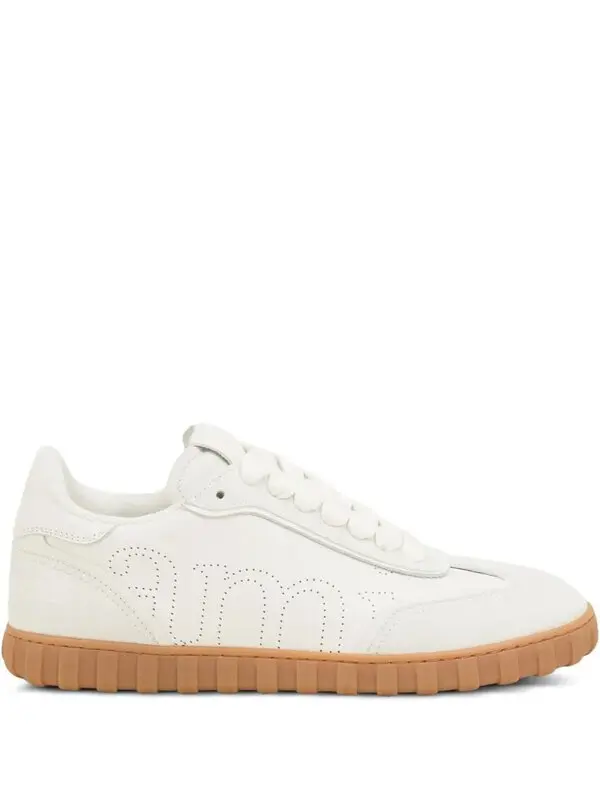 AMI Paris Step Sneakers - Blanc