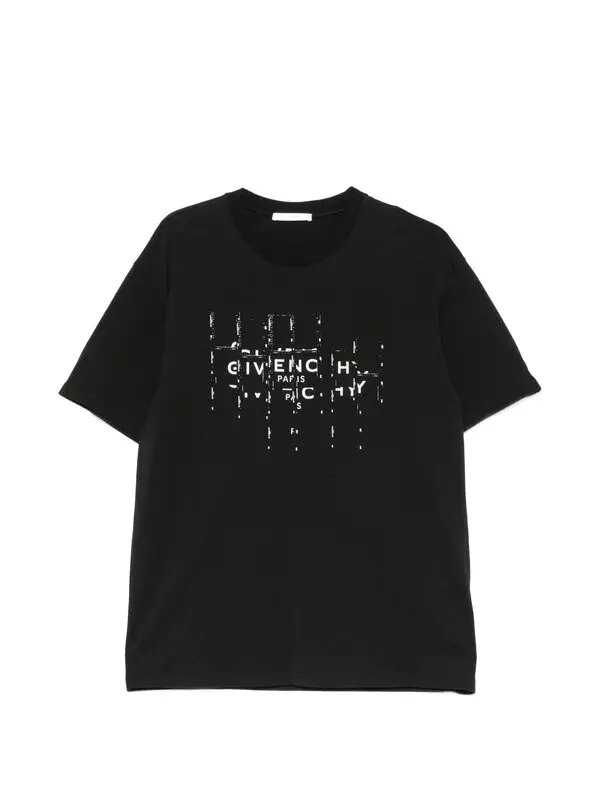Givenchy Graphic Print T-shirt Size - Nero