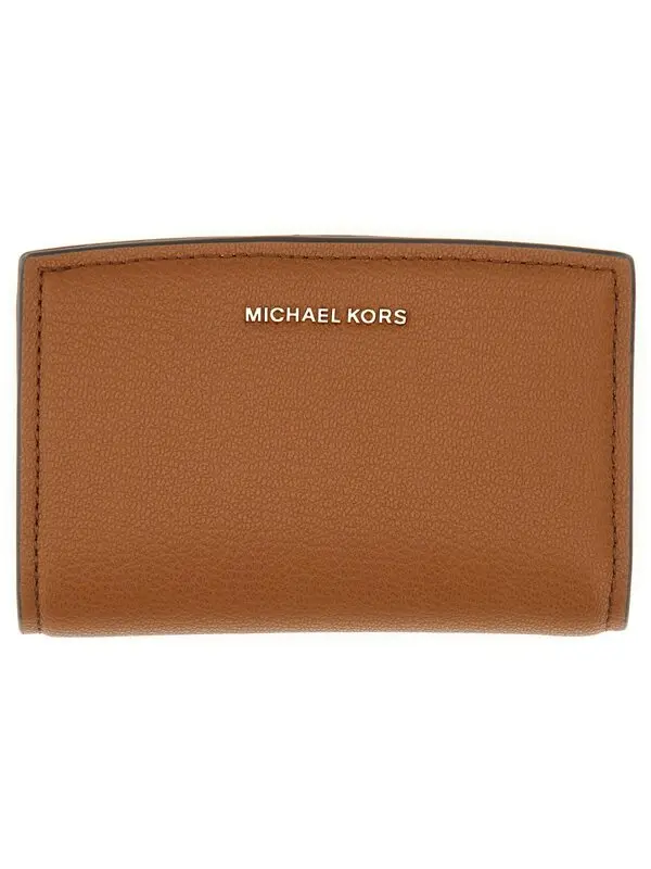 Michael Kors Medium Leather Wallet - Buff