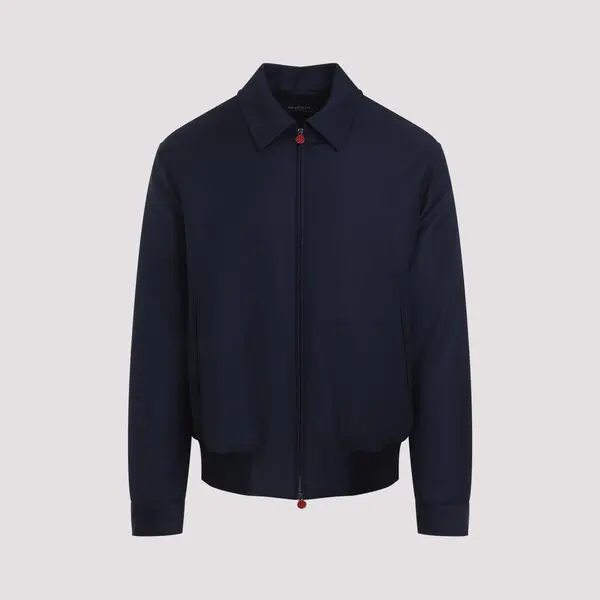 Kiton Premium Wool Bomber Jacket