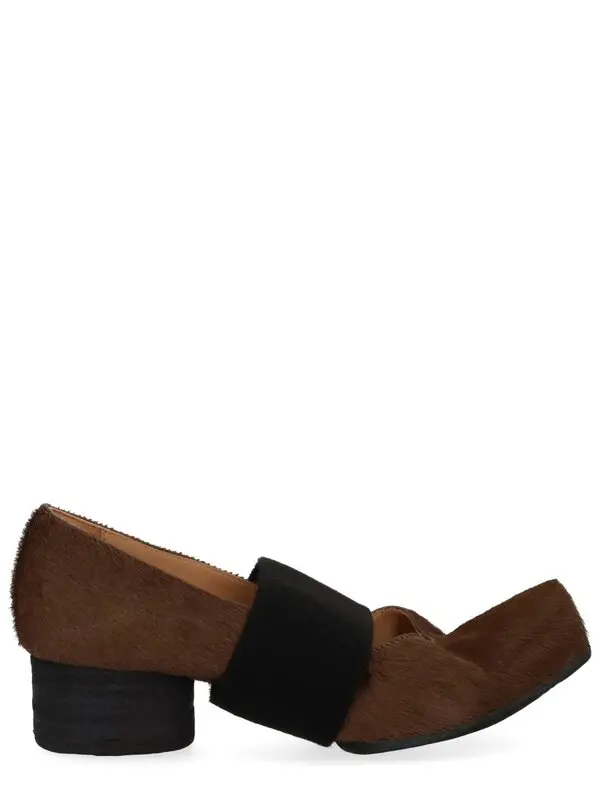 UMA WANG Ballerina Leather Pumps