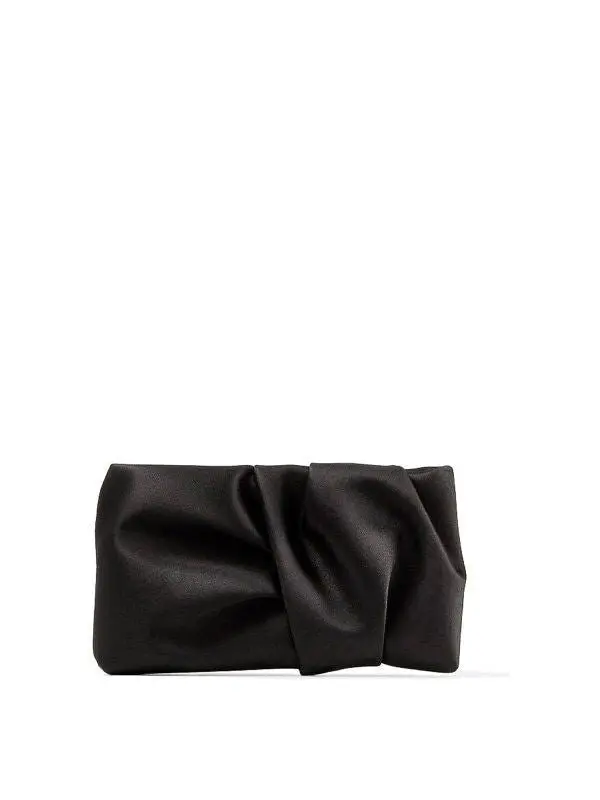 JIMMY CHOO Mini Bonnand Clutch - Black