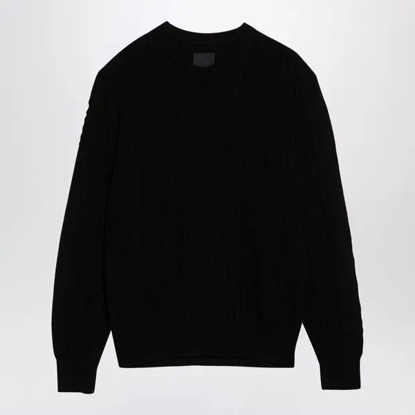 Givenchy 4g Jacquard Cotton Jumper - Black