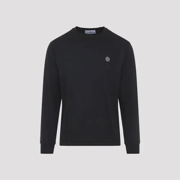 Stone Island Long Sleeve T-shirt - Black