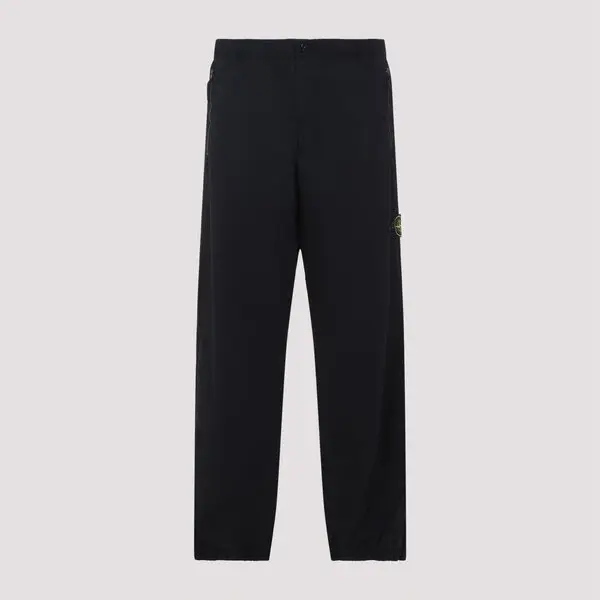 Stone Island Polyamide Straight Leg Pants - Black