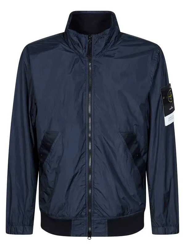 Stone Island Crinkle Reps Nylon Jacket - Blu