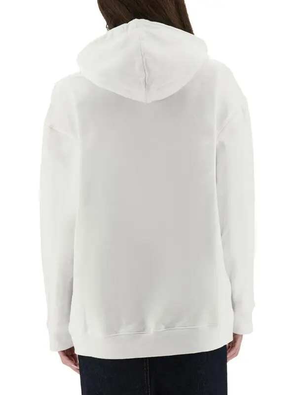 Moschino Regular Fit Teddy Print Sweatshirt