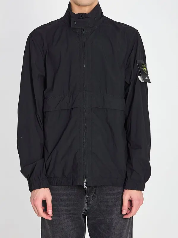 Stone Island Lightweight Jacket For Ss26 - Black