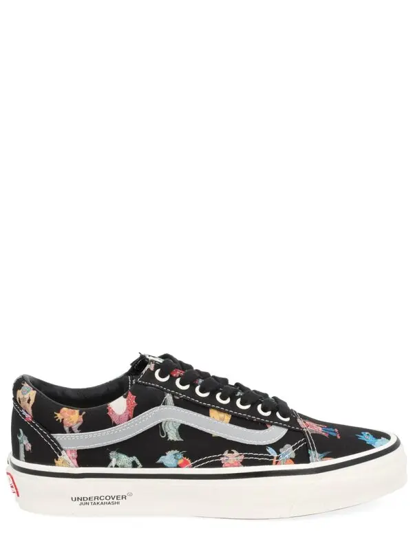 VANS X UNDERCOVER Graphic Low-top Canvas Sneakers