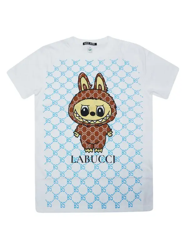 BLACK SCORE Logo Pattern T-shirt Ss26 Edition