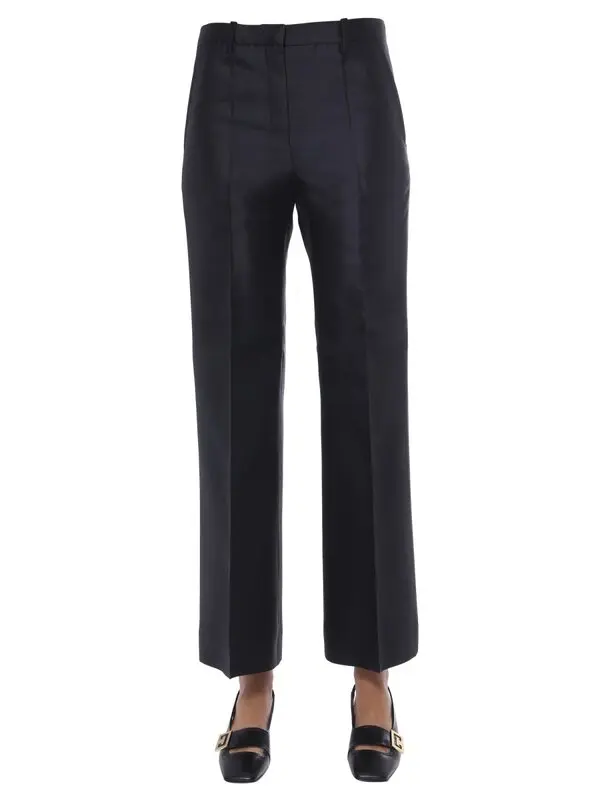 Givenchy Wide-leg Tailored Wool Trousers - Blue