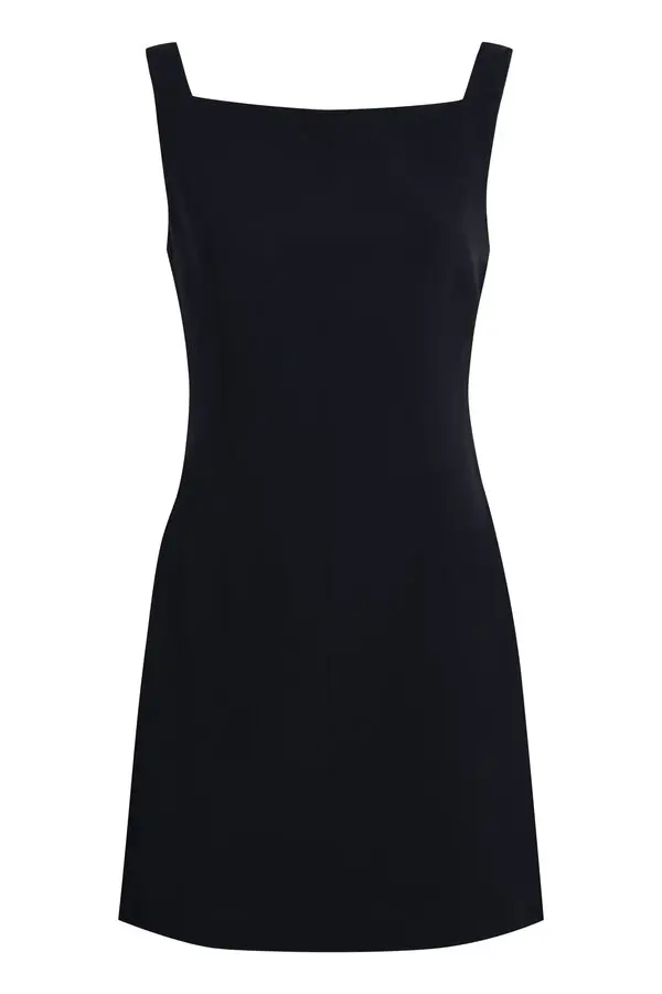 Givenchy Cowl-back Crepe Minidress