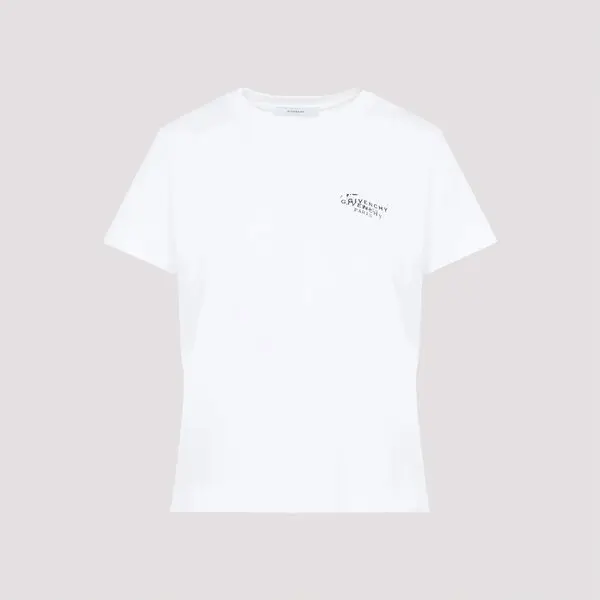Givenchy Cotton T-shirt With Stamp Print - White