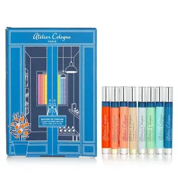 ATELIER COLOGNE Mini Perfume Wardrobe Set 4ml X 8 Piece Collection