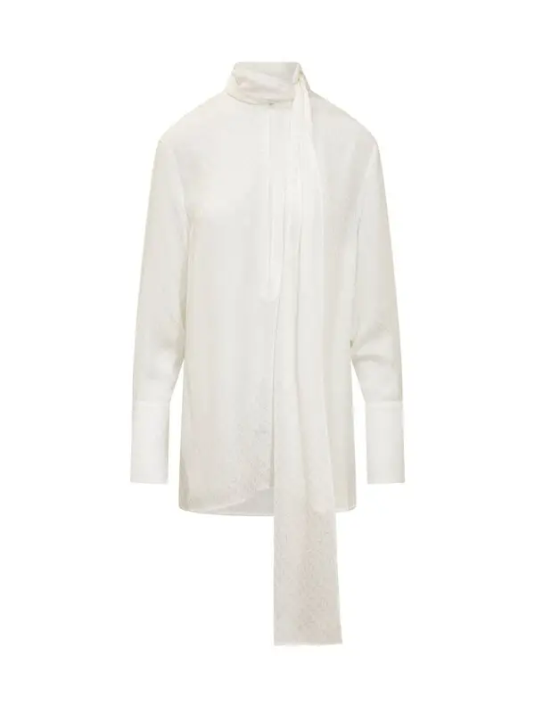 Givenchy Blouse With Tie Detail - Ivory