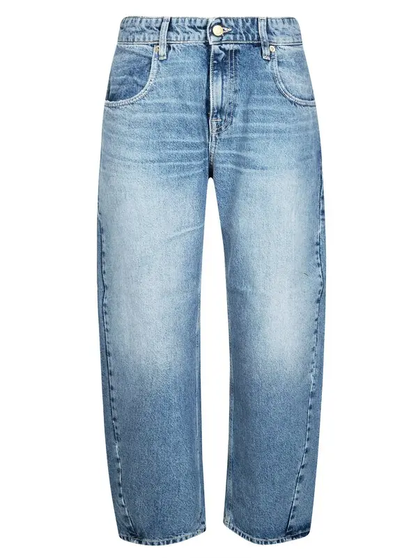 CYCLE Mini Crop Super Fitted Low Waist Jeans