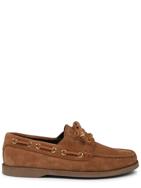 Celine Elegant Calf Leather Flats - Buff