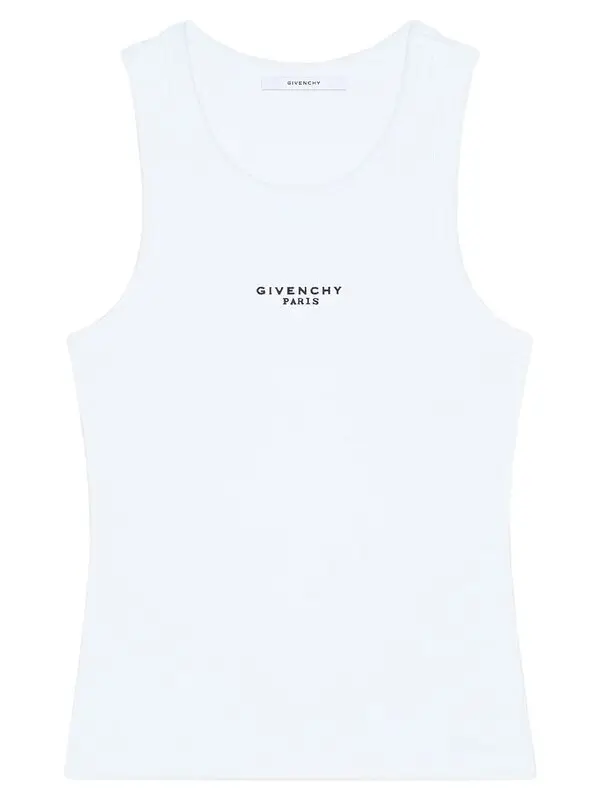 Givenchy Paris" Logo Tank Top
