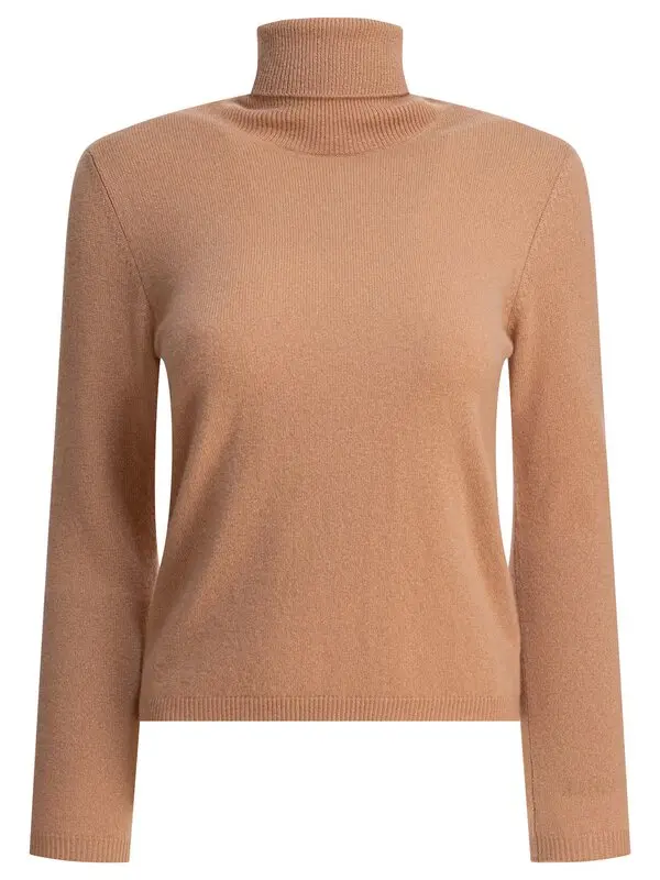 KANGRA Turtleneck Sweater - Beige