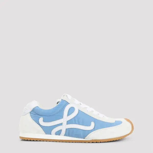Loewe Ballet Runner 2.0 In Nylon And Calfskin - Blue
