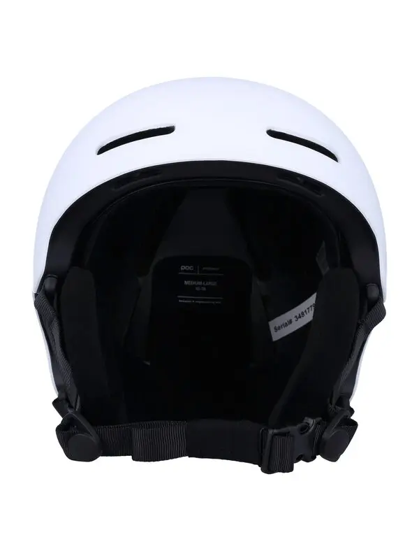 POC Fornix Mips Ski Helmet With Adjustable Fit And Ventilation - Hydrogen White Matte