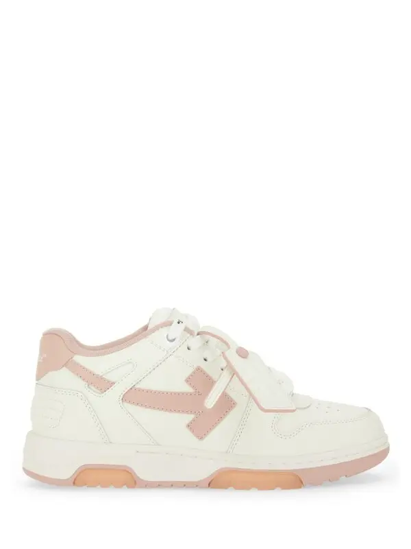 Off-White Out Of Office" Lace-up Sneakers - Pink