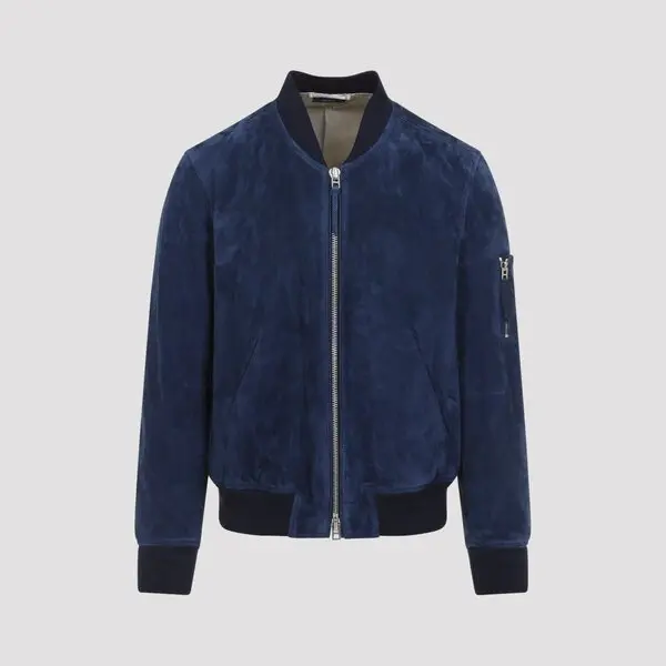 TOM FORD Soft Lambskin Bomber Jacket