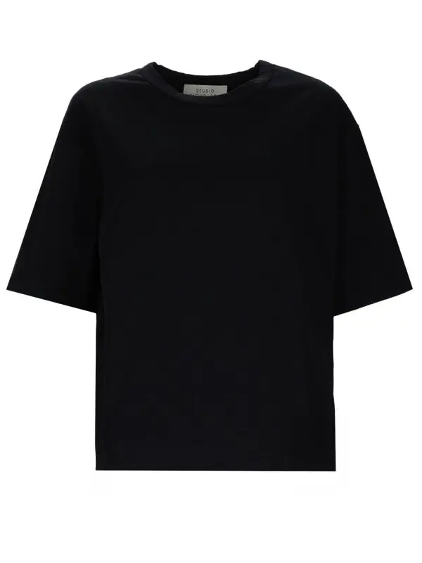 Studio Nicholson Oversized Cotton T-shirt - Black