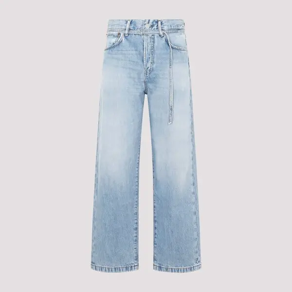 Acne Studios Straight-leg Cotton Jeans - Blue