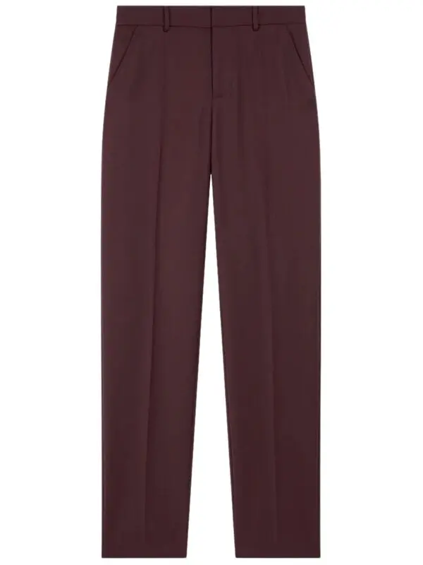THE FRANKIE SHOP Lenora Woven Straight-leg Pants