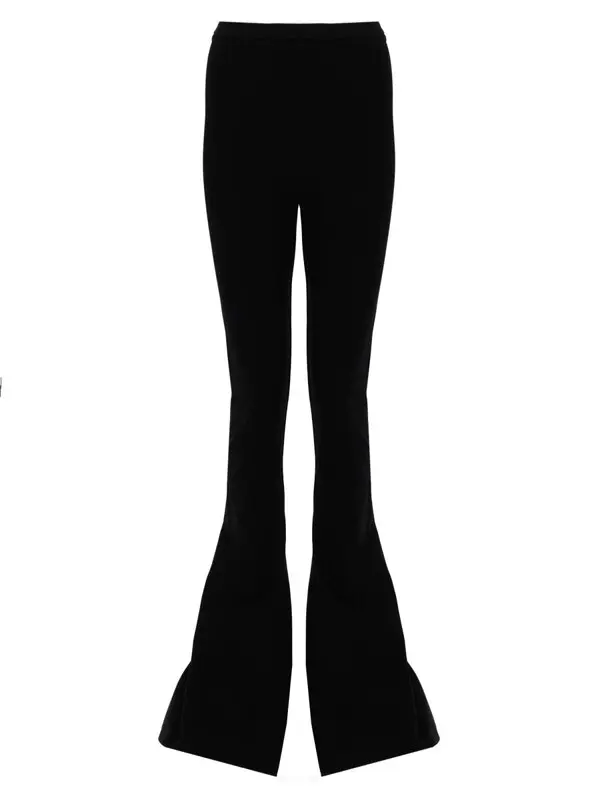 Rick Owens Carmen Flared Trousers - Black