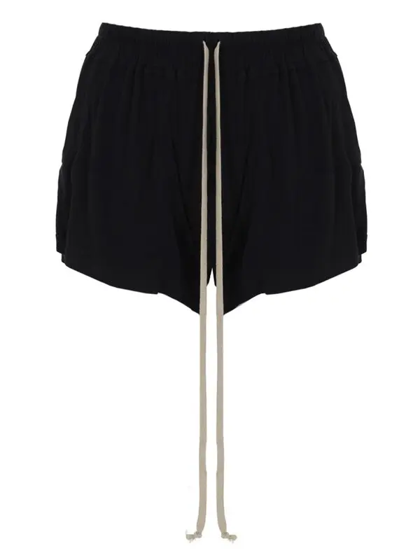 Rick Owens Drawstring Shorts - Black