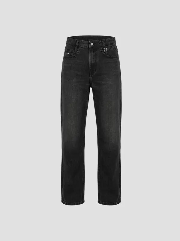 WOOYOUNGMI Classic Cotton Straight Leg Trousers