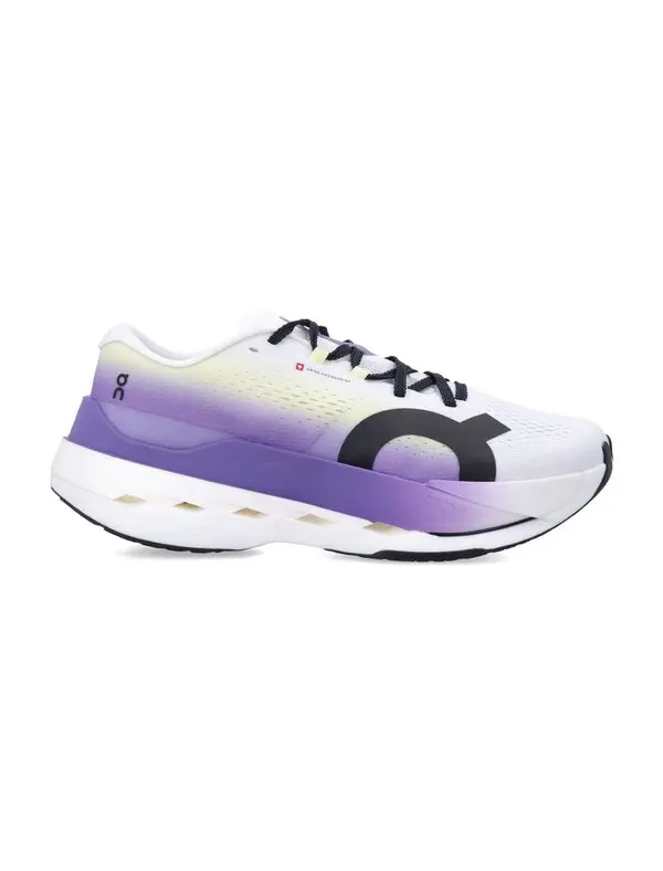 On Cloudboom Max Running Shoes - White Juniper