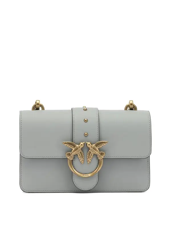 Pinko Chic Mini Crossbody Handbag - Grey