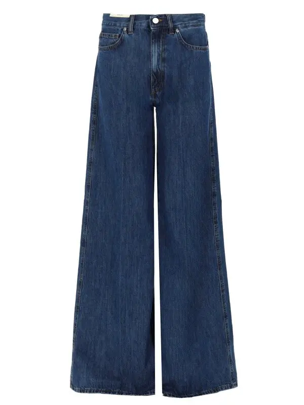 PT TORINO High-rise Wide-leg Jeans - Denim