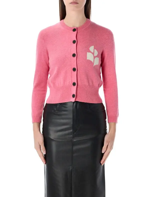 MARANT ETOILE Newton Cardigan - Bubblegum
