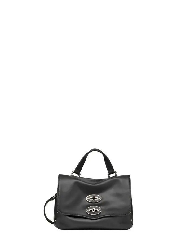 ZANELLATO Baby Postina Messenger Bag In Tumbled Leather