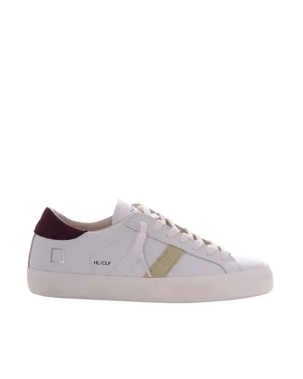 D.a.t.e. Premium Leather Lace-up Sneakers