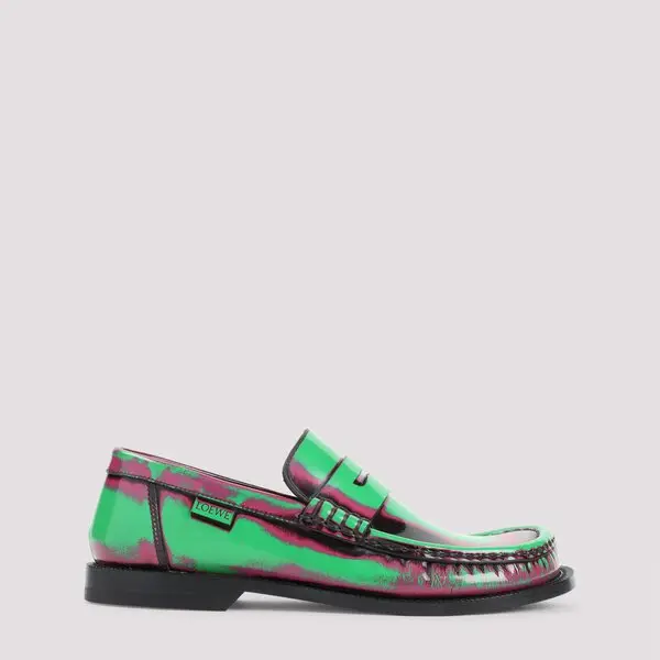 Loewe Campo Brushed Loafers - Multicolour