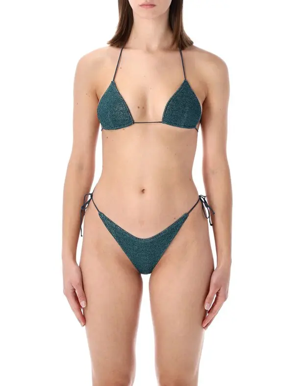 Oseree Lumière 80s Lurex Bikini