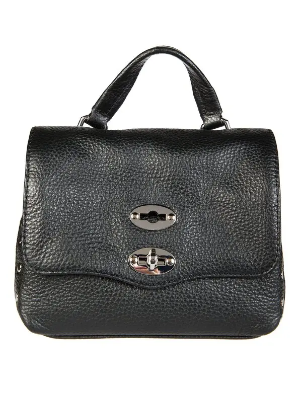 ZANELLATO Mini Postman Crossbody Bag - Nero